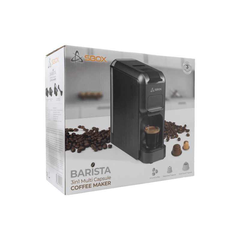 SBOX Coffee aparat 3u1 CM-719 BARISTA crni